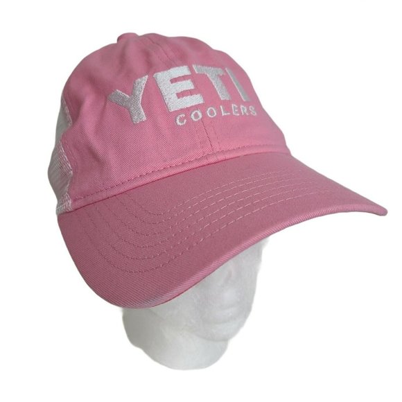 Yeti | Accessories | One Size Yeti Coolers Baseball Cap Pink Wwhite ...